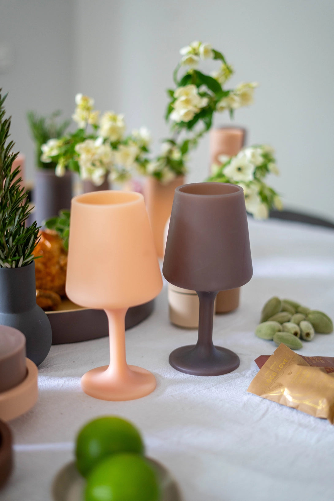 Swepp | Silicone Unbreakable Wine Glasses Set/2 – The Riviera Towel Company