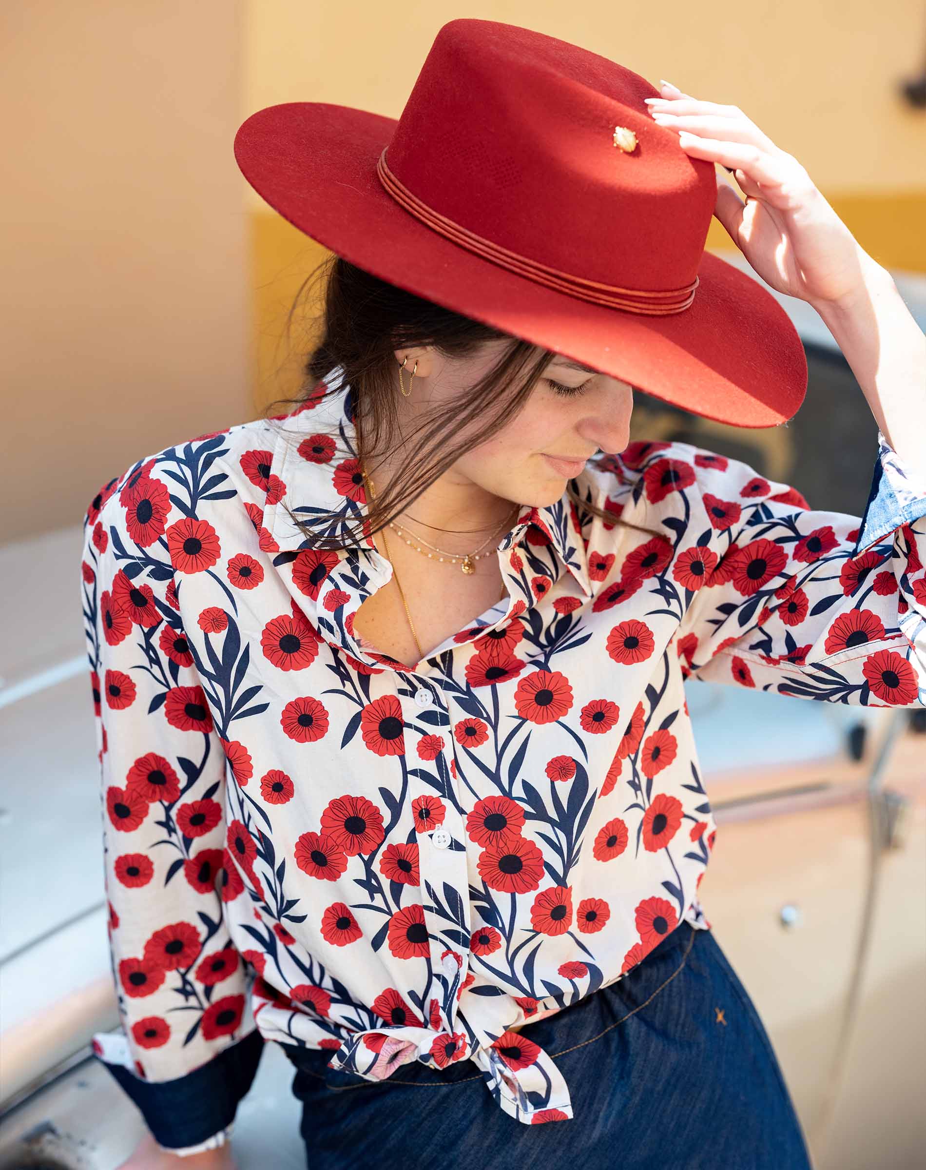 Margot Button Up Shirt – The Riviera Towel Company
